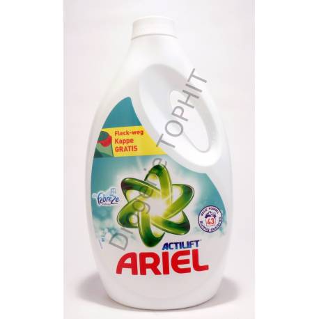 Ariel Actilift With A Touch Of Febreze gelový prací prostředek bílé světlé